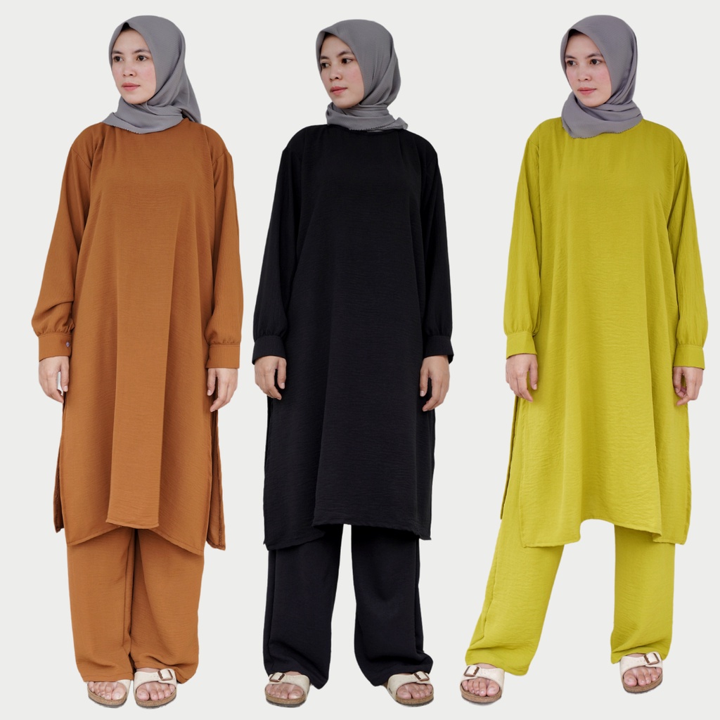 One SET CRINKLE AIRFLOW/ SET CRINKLE/ ONE SET CRINKLE | Shopee Thailand