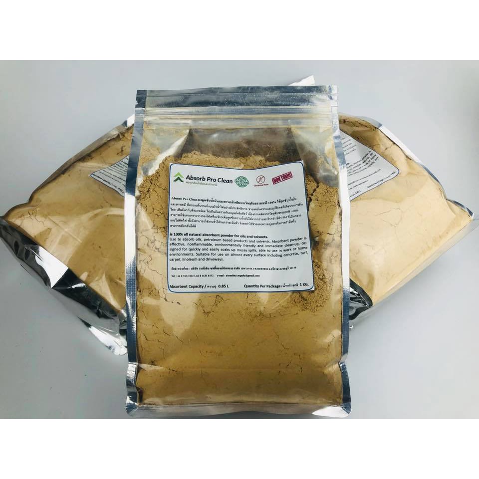 ABSORB PRO CLEAN (แอปโซป โปรคลีน)ผงดูดซับน้ำมัน 1 KG.(A191-0010 ...
