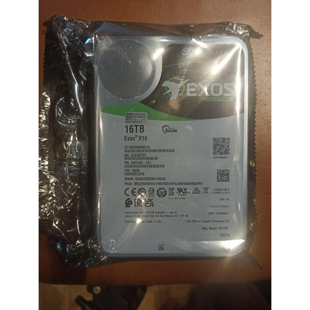 Seagate Exos 16TB 3.5" Enterprise HDD, SATA 3.0 ของใหม่มือ 1 | Shopee ...