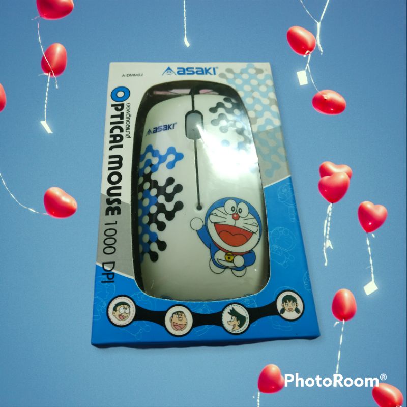 Optical mouse doraemon 1000DPI | Shopee Thailand