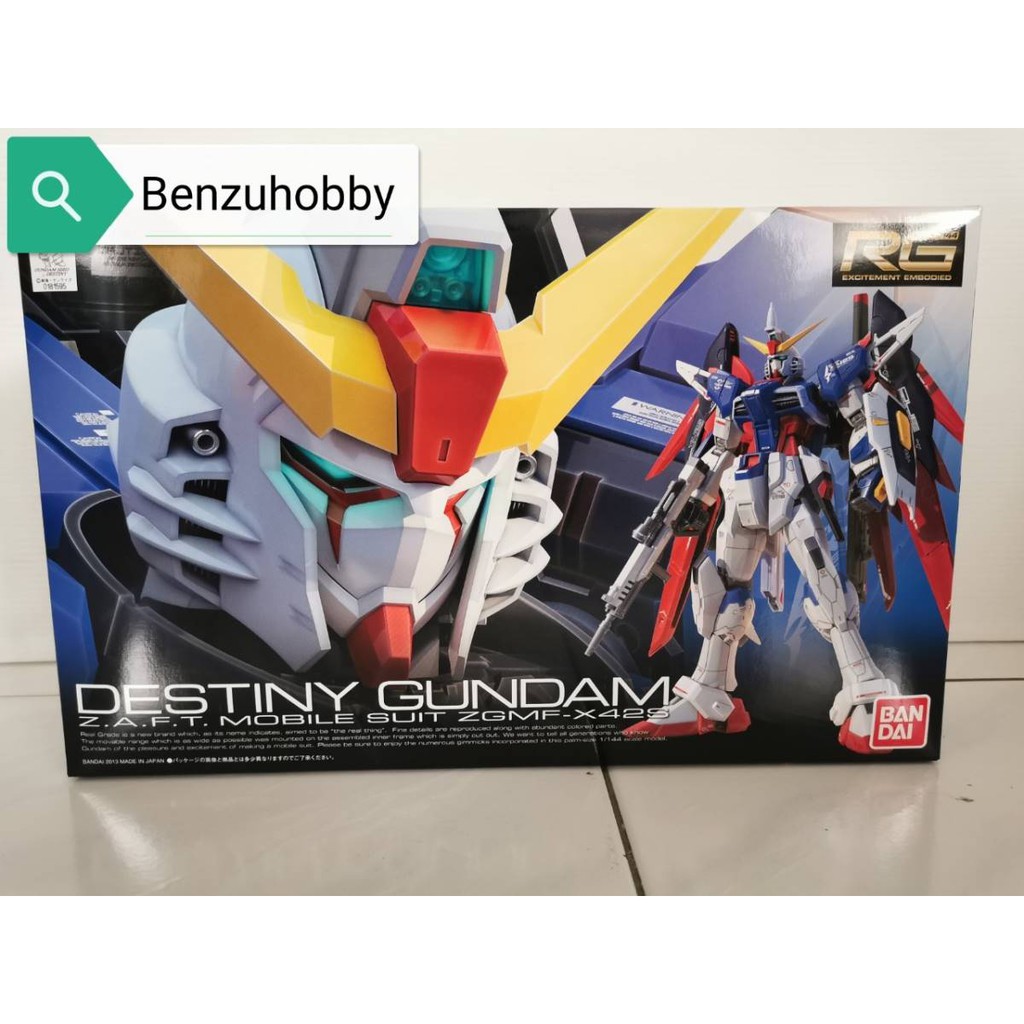 **Sale9.9** RG 1/144 Destiny Gundam (Real Grade) | Shopee Thailand