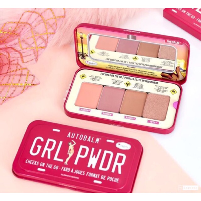 The Balm AUTOBALM® GRL PWDR Cheek Palette | Shopee Thailand