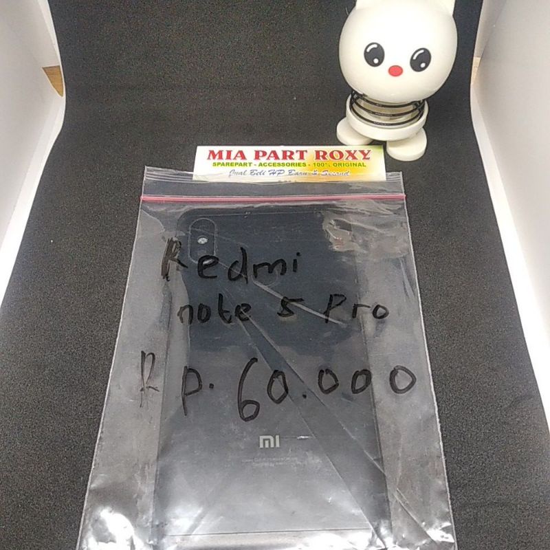 แบ็คดอร์ + ลายนิ้วมือ xiaomi redmi note5 pro ของแท้ มือสอง ถอดออก | Shopee Thailand