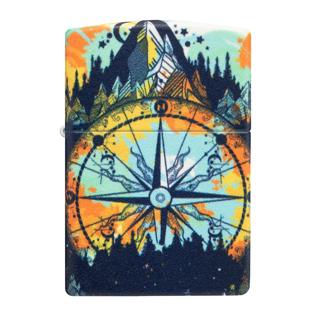 Zippo ไฟแช็กรุ่น 49805 Compass Design รับประกันตลอดชีวิต นำเข้าและ ...