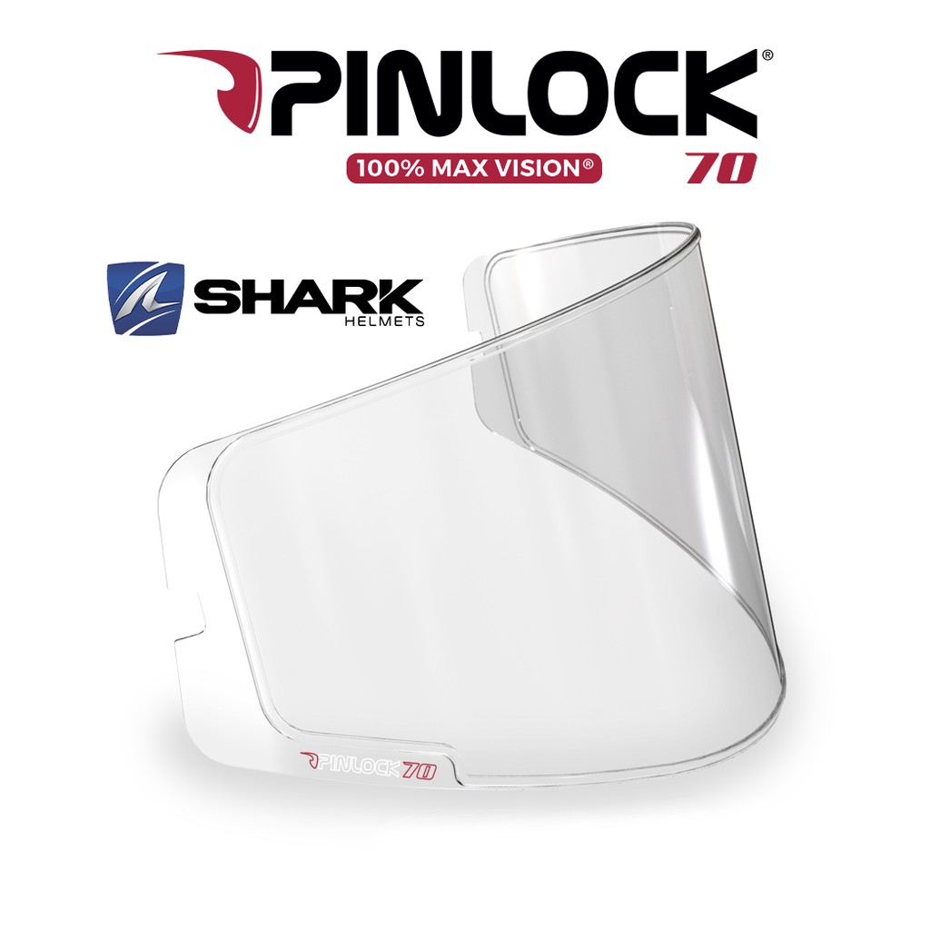 PINLOCK SHARK (แผ่นกันฝ้าสำหรับหมวกกันน็อค) | Shopee Thailand
