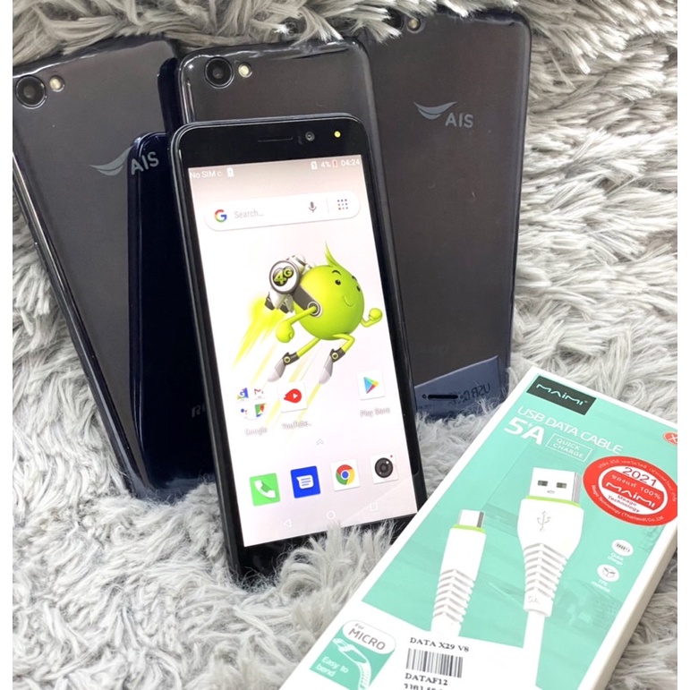 AIS ruio s5006 มือสอง สภาพดีพร้อมใช้งาน แถมฟรีสายชาร์จ | Shopee Thailand