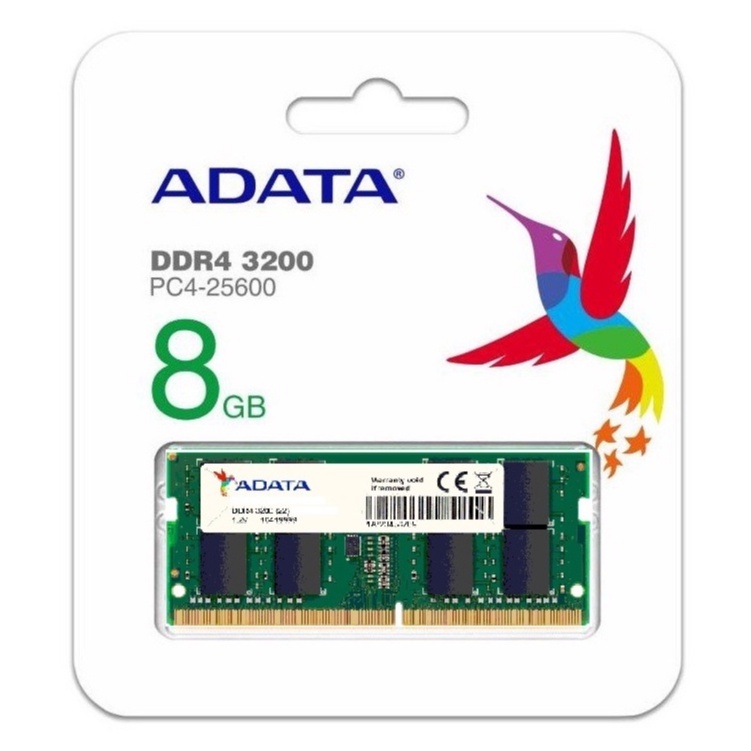 ADATA ( แรมโน๊ตบุ๊ค )SO-DIMM 8 GB DDR4-3200 (AD4S32008G22-RGN ...