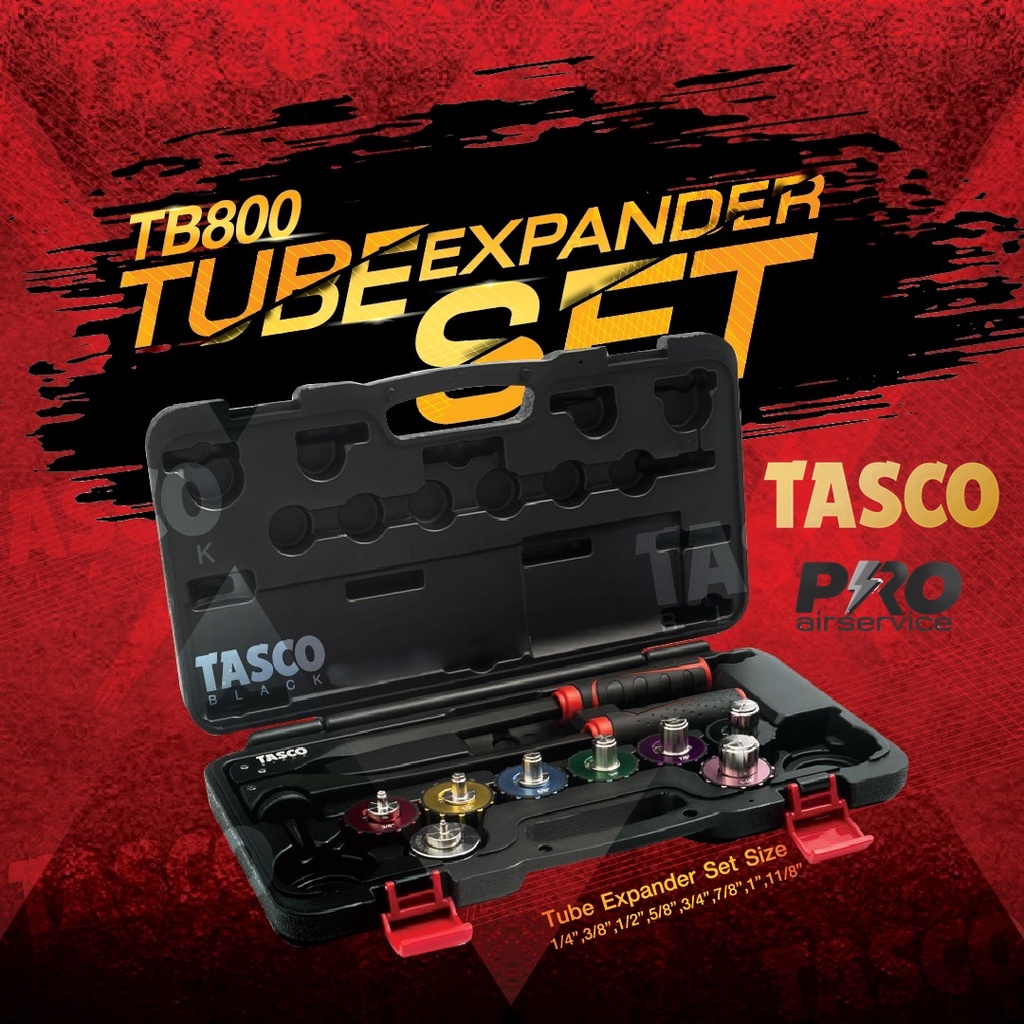 TASCO BLACK ตัวขยายท่อทองแดง TASCO Series TB800 1/4” ,3/8” ,1/2”,5/8”,7 ...