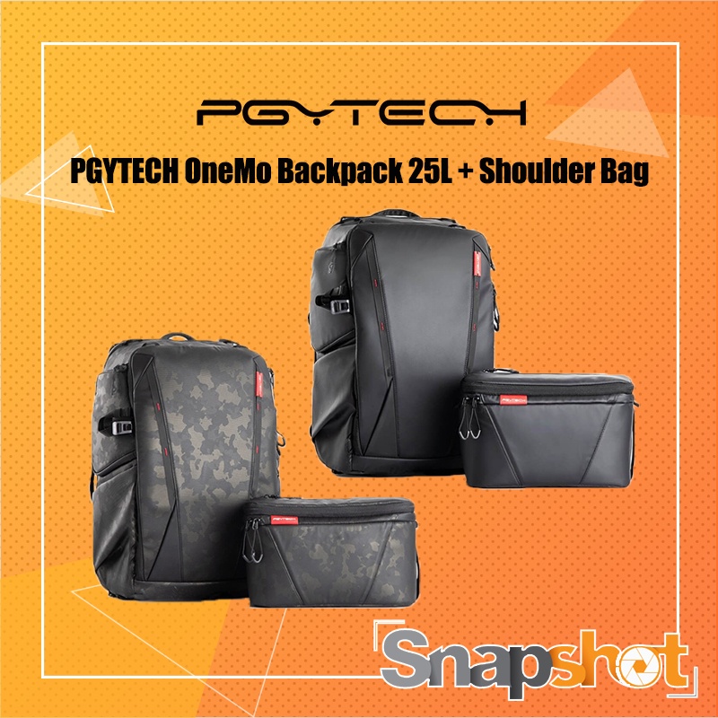 PGYTECH Onemo Backpack 25L + Shoulder Bag (มี 2 สี) สินค้าประกันศูนย์ ...