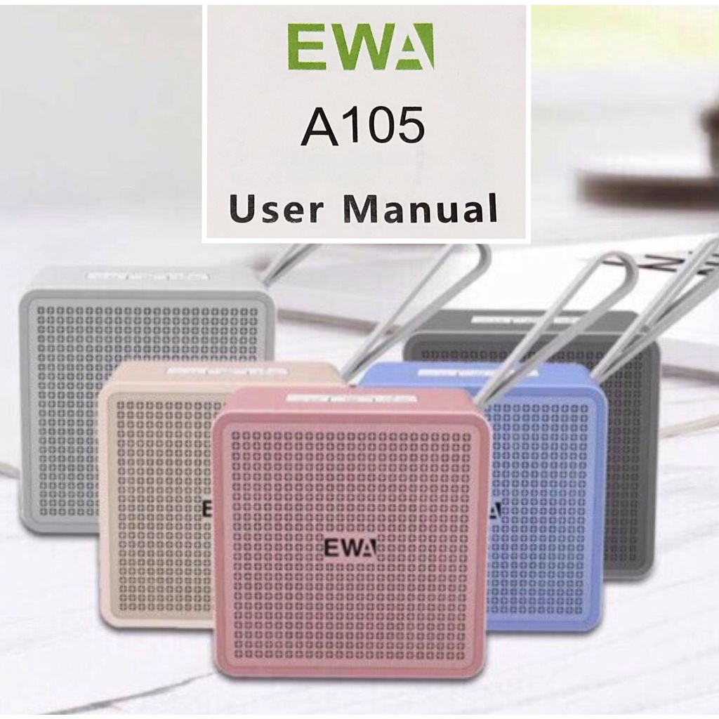 ของ แท้ พร้อมส่งในไทย EWA A105 mini Wireless Bluetooth Speaker ลำโพง ...