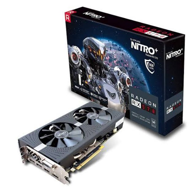 SAPPHIRE RX 570 8GB NITRO+ GDDR5 | Shopee Thailand
