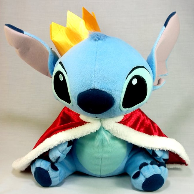 ตุ๊กตาสติทซ์ King Stitch ชุดราชา ไซส์ XL ขนาด 45 cm ตุ๊กตาสติ๊ช ของแท้ ...