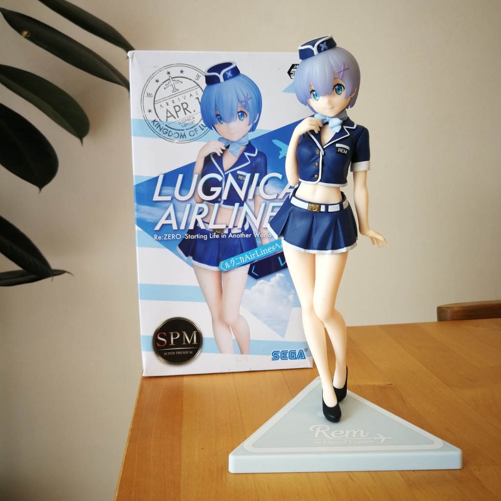 RE:ZERO Rem Figure Welcome to Lugnica AirLines SEGA SPM มือสอง | Shopee ...