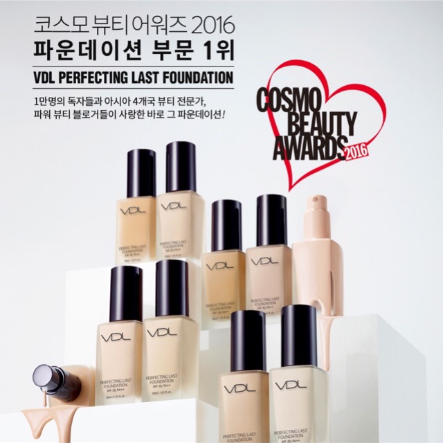 [ของแท้/พร้อมส่ง] รองพื้น VDL PERFECTING LAST FOUNDATION เทสเตอร์ A02 | Shopee Thailand