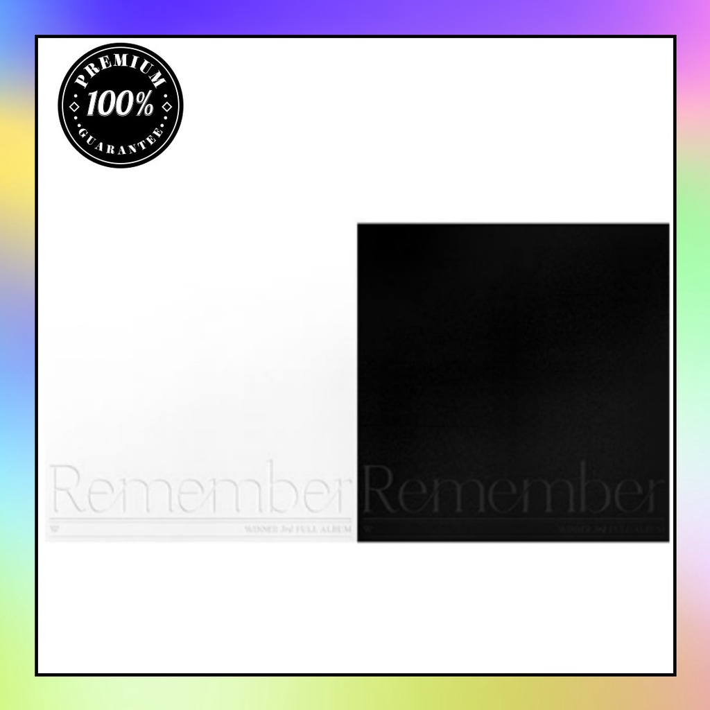 [K-pop Album] WINNER - REMEMBER[3RD FULL ALBUM] | Shopee Thailand