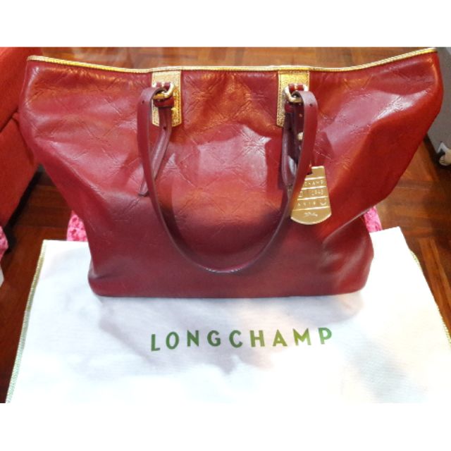 LONGCHAMP แท้รุ่น LM cuir Tote bag งานซื้อฝรั่งเศส | Shopee Thailand