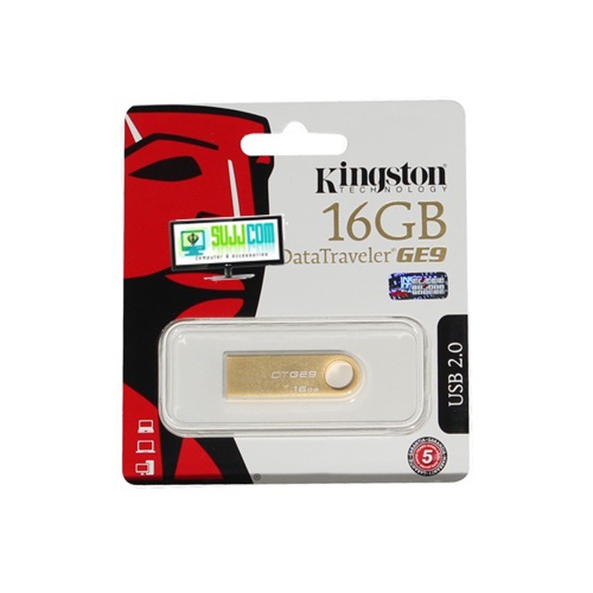 Kingston แฟลชไดร์ฟ DataTraveler GE9 16GB รุ่น dtge9 ของแท้ | Shopee ...