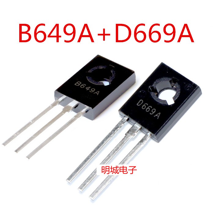 20 ชิ้น 2SB649A 2SD669A TO-126 B649A D669A ทรานซิสเตอร์ | Shopee Thailand