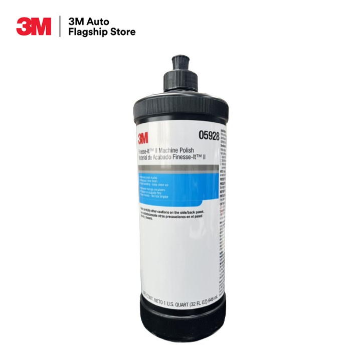 3M 05928 3M FINESSE-IT II MACHINE น้ำยาขัดสีรถ ขนาด 946 ml. | Shopee Thailand