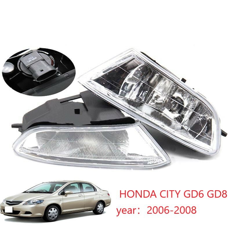 ไฟตัดหมอกกันชนหน้า สําหรับ HONDA CITY 2006 2007 2008 GD6 GD8 33951-SEL-H61 33901-SEL-H61 ...