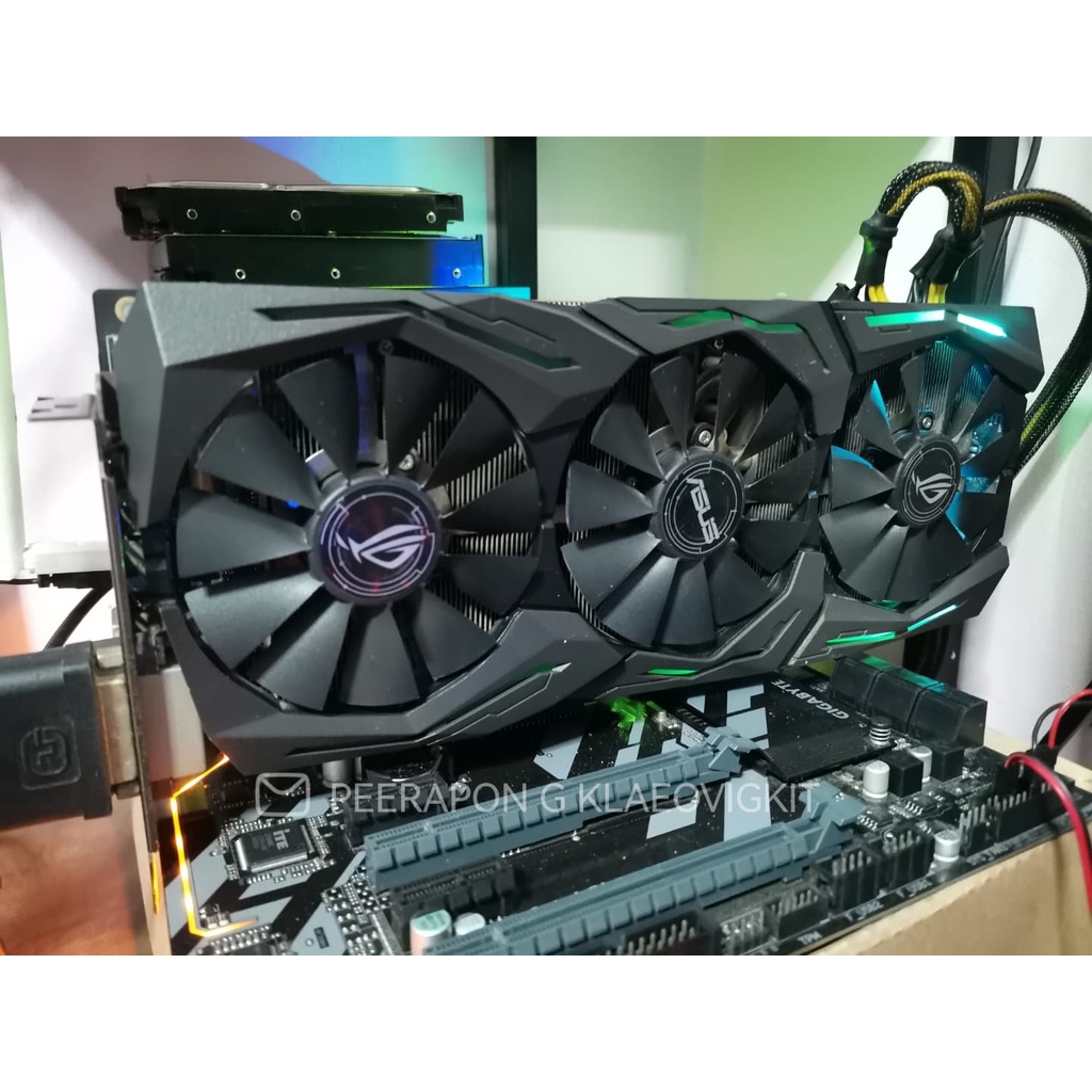 การ์ดจอ ASUS ROG STRIX GTX1080 8GB | Shopee Thailand
