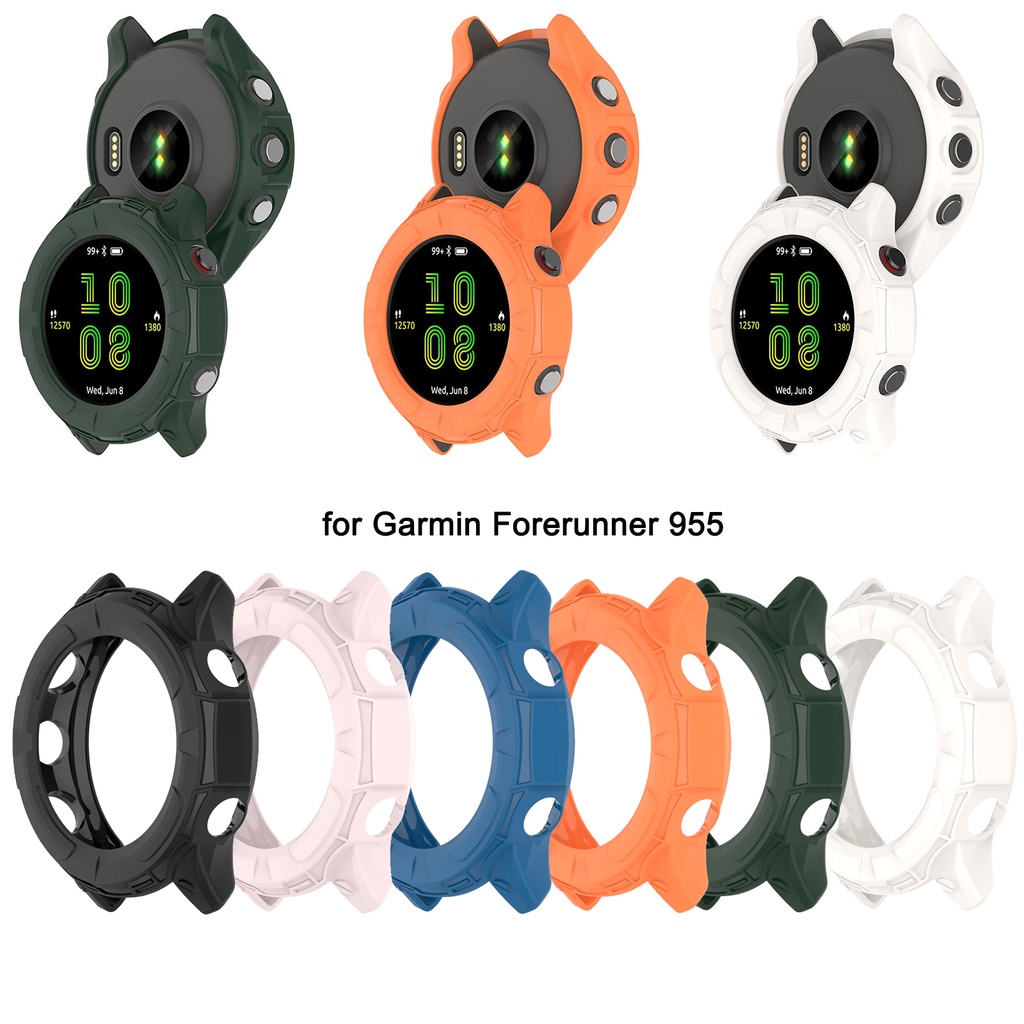เคส TPU นิ่ม สําหรับ Garmin Forerunner 955 Solar Slim Watch ป้องกันหน้า ...