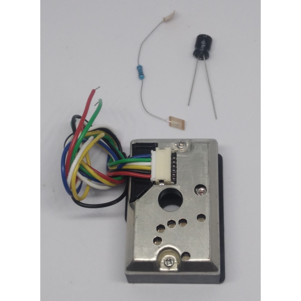 Dust Sensor PM2.5 module GP2Y1010AU0F เซ็นเซอร์วัดคุณภาพอากาศตรวจจับ ...