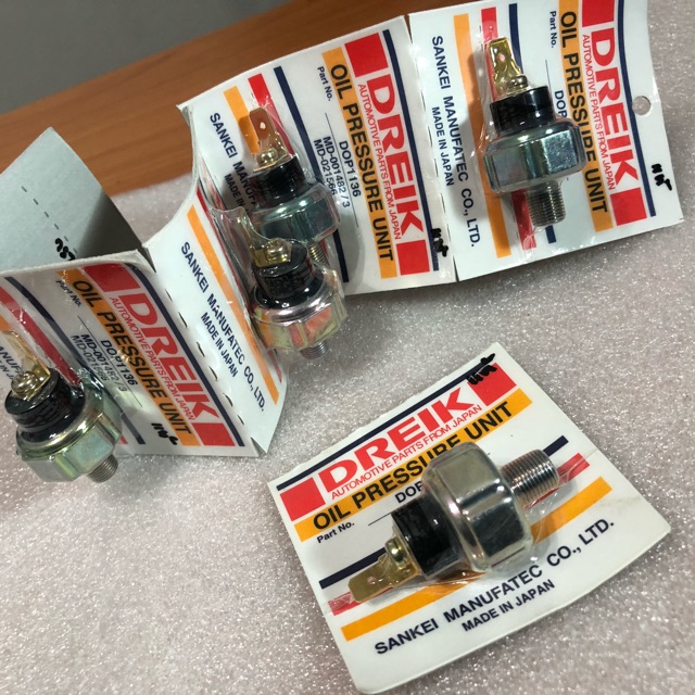 สวิทช์น้ำมันเครื่อง (Oil Pressure Unit) หัวเสียบแบน made in Japan ...