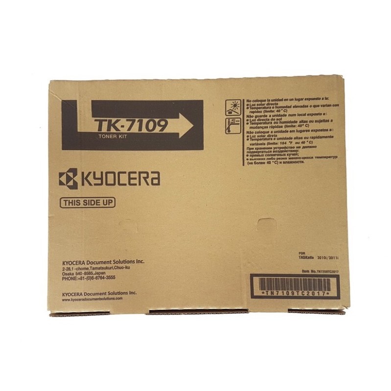 Kyocera TK-7109 หมึกเครื่องถ่ายเอกสารเคียวเซร่า For Kyocera TASkalfa ...