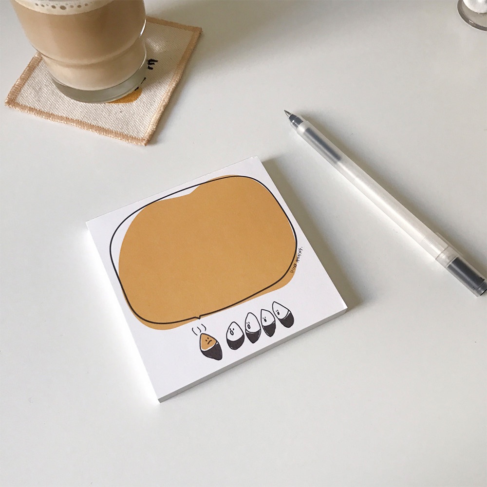 [second morning] sweet potato memo paper | Shopee Thailand