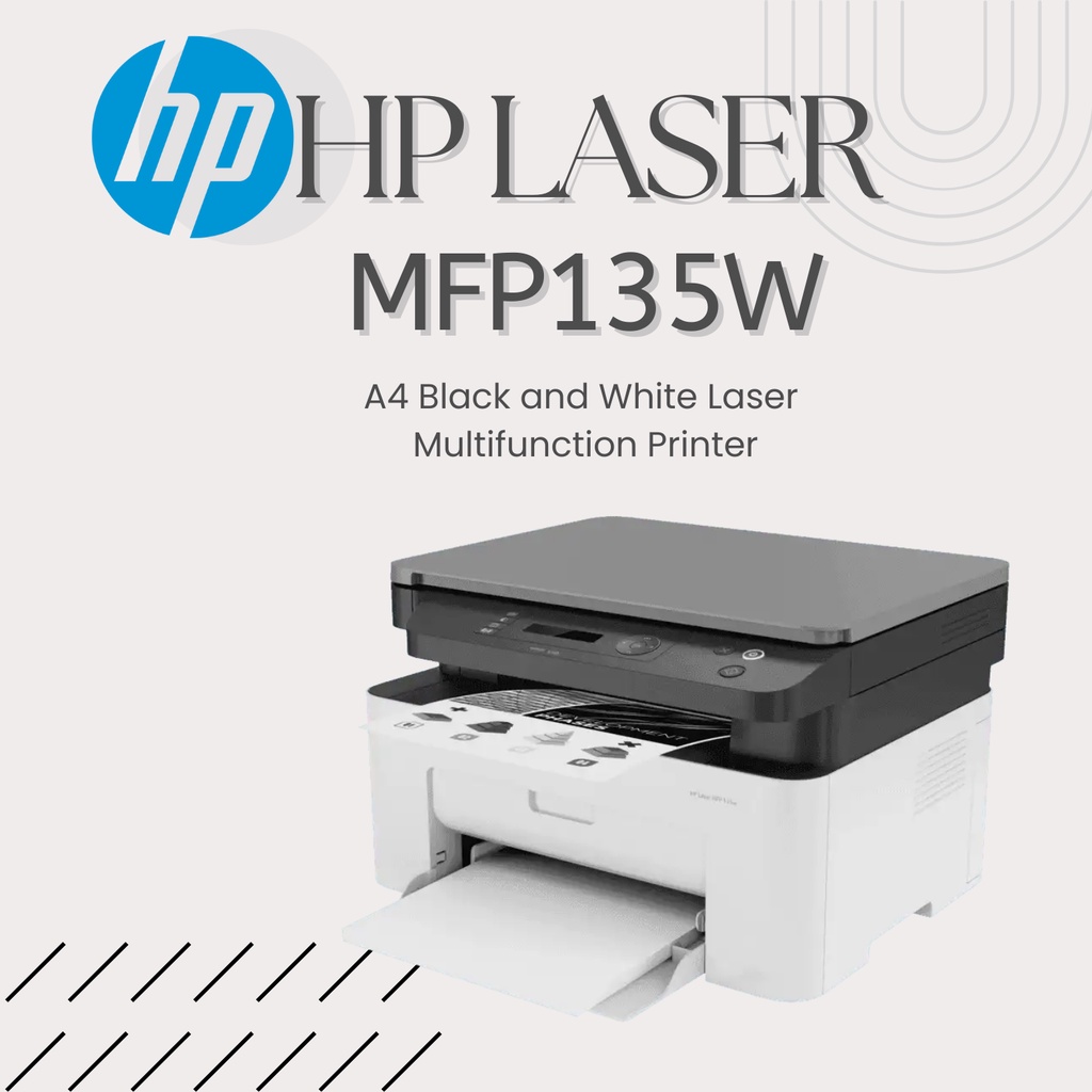 Printer HP Laser MFP 135w | Shopee Thailand