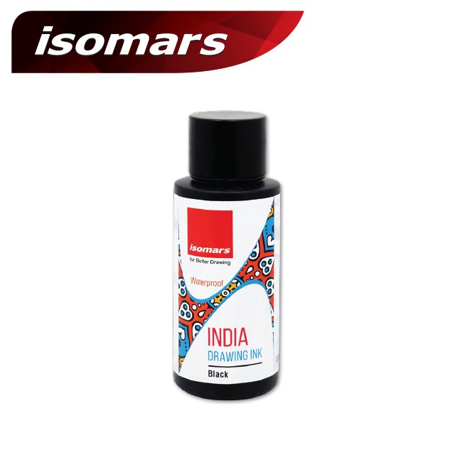 ISOMARS INDIA INK (\Waterproof Drawing Ink) 1 ขวด | Shopee Thailand