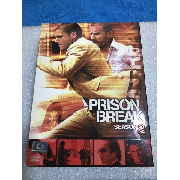 DVD PRISON BREAK SEASON 2 100 % genuine product บรรจุ 6 แผ่น แผ่นแท้ ...