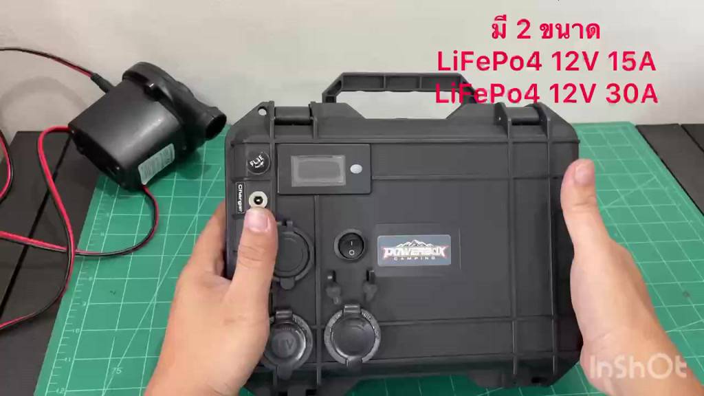 Mini Power box แบตเตอรี่ LiFePo4 12V 15A - 30A | Shopee Thailand