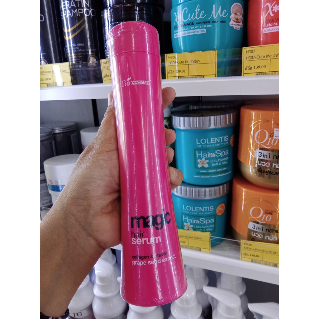 Bio Woman Magic Hair Serum ไบโอ วูเมนส์ เมจิก แฮร์ เซรั่ม 250ml ...