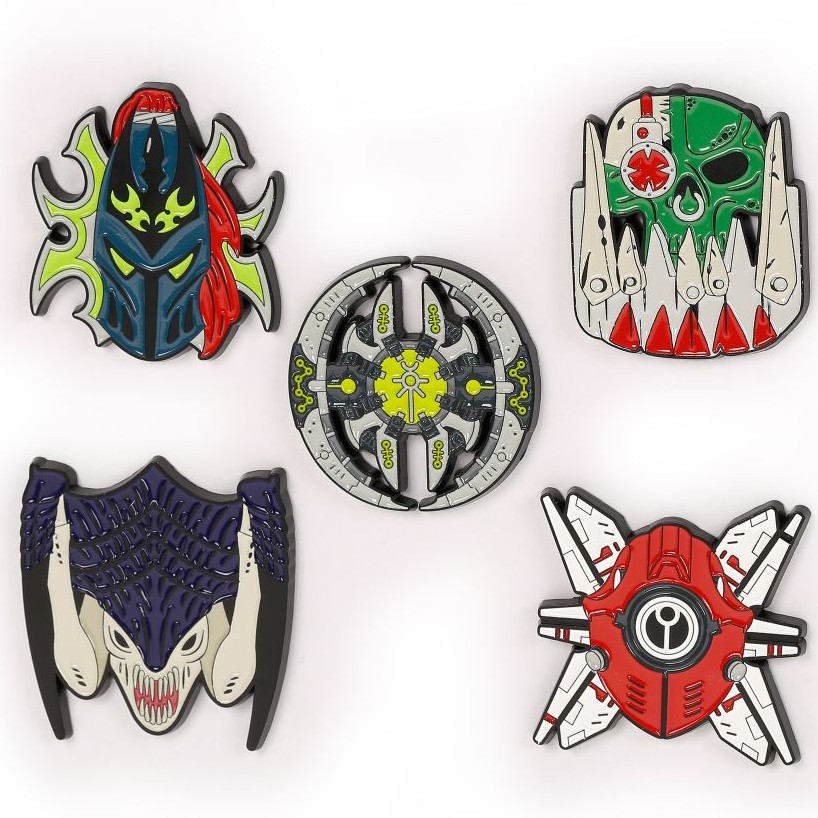Liber Xenologis Pin Badges - Janus Draik Collection Xenos Badge Set ...