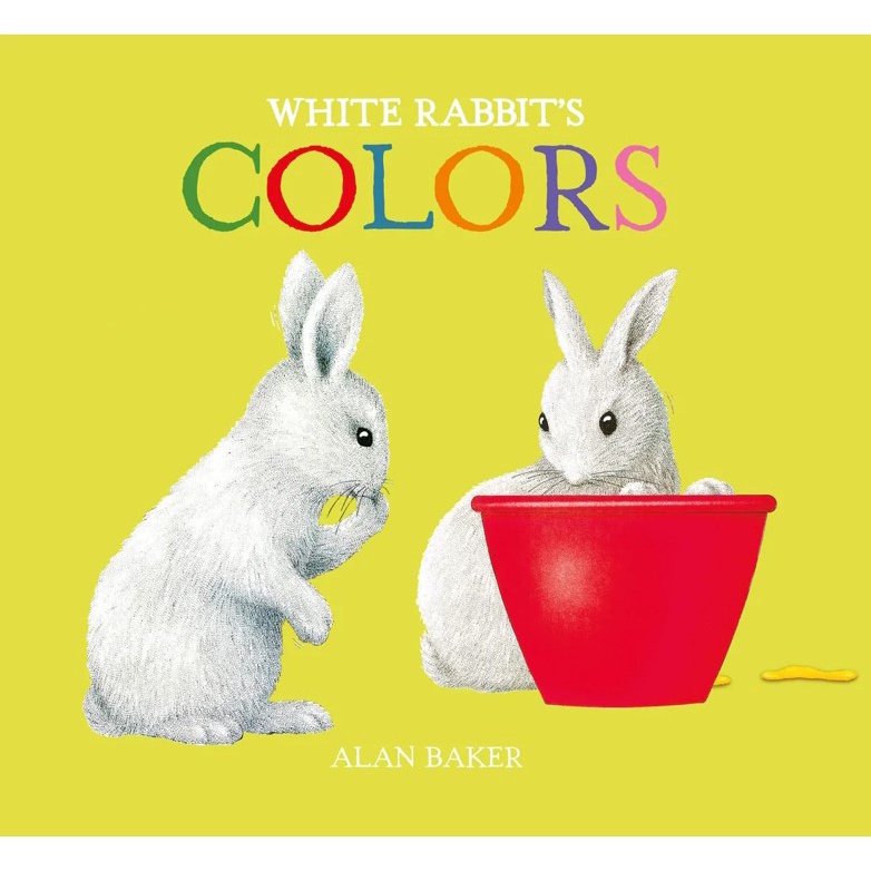 White Rabbit's Colors [เกรดบีมีหมึกแต้มที่สัน] หนังสือเด็ก การผสมสี ...