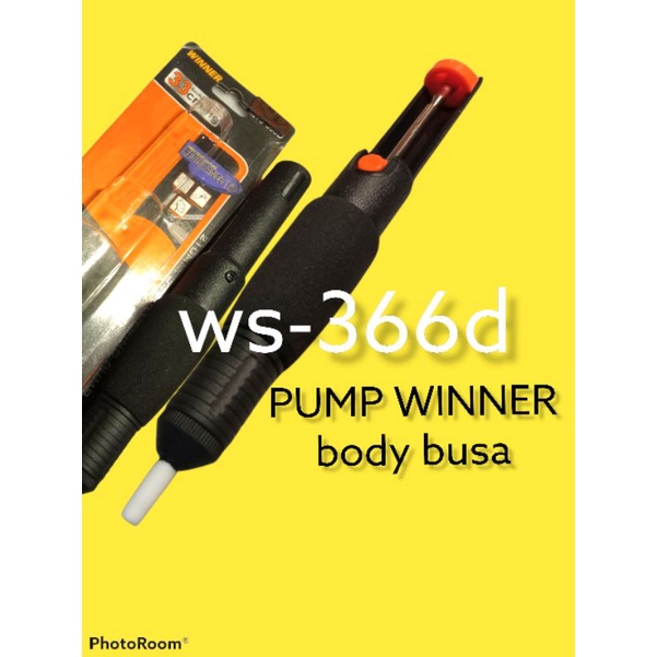 ปั๊มหลอดดีบุก SOLDER ATRAKTOR SUCTION WINNER WS 366D | Shopee Thailand