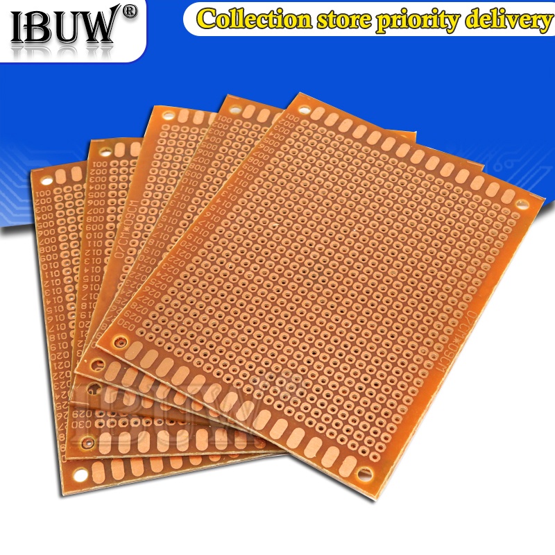 บอร์ดแผงวงจรไฟฟ้า PCB 7x9 Diy 70x90 มม. 5 ชิ้น | Shopee Thailand