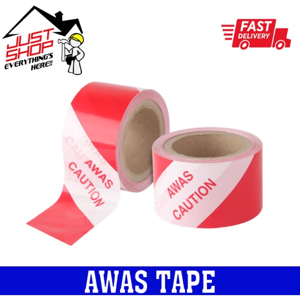 ระวังคําเตือนเทป Awas | Shopee Thailand