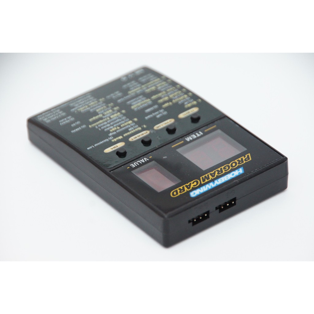 Hobbywing LED Program Card Box 2A Platinum Series Brushless Aircraft ...