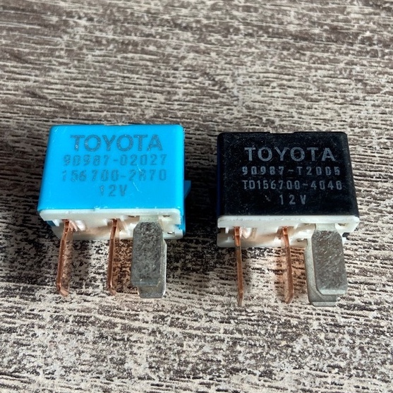 Relay 90987-02027 / 90987-T2005 denso 4 ขา 12V รีเลย์รถยนต์ Made in ...