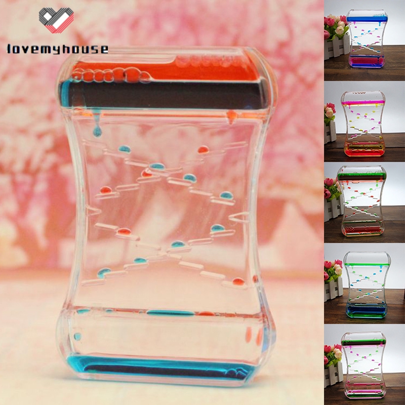 ☁ி☁ Liquid Motion Bubble Timer Desktop Toy Calming Relaxation for Kids ...