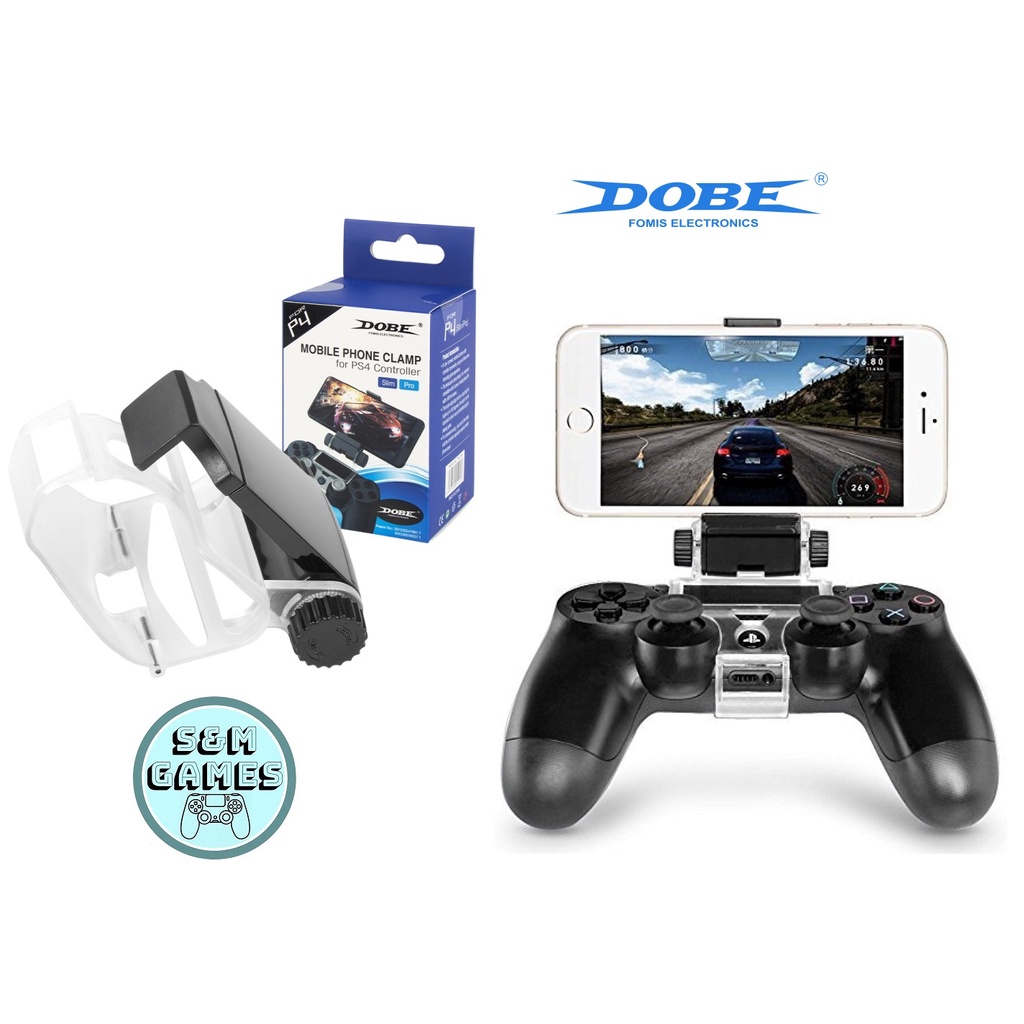 ที่จับมือถือสำหรับจอย PS4 Dobe Mobile Phone Clamp for PS4 Controller Dobeแท้ ที่จับมือถือสำหรับ ...