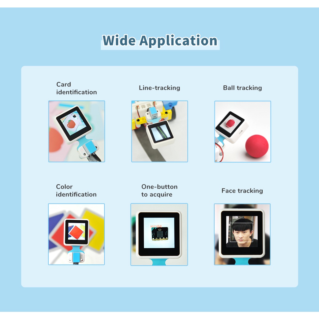 Smart AI Lens kit for micro:bit ชุดเรียนรู้ปัญญาประดิษฐ์ใช้ร่วมกับไมโคร ...