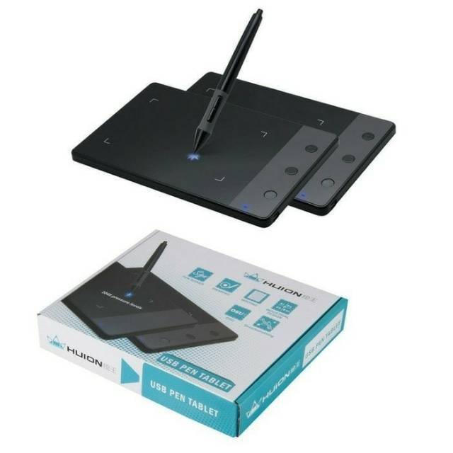 แท็บเล็ตกราฟิก Huion H420 พร้อมคีย์ด่วน 3 ปุ่ม | Shopee Thailand
