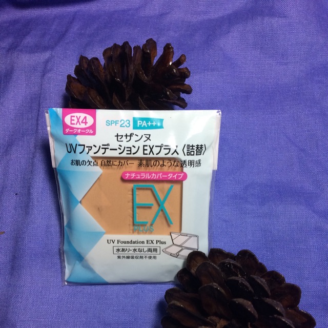 Cezanne UV Foundation EX PLUS SPF23/PA++ 11g เบอร์EX4 | Shopee Thailand