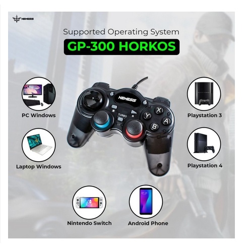 Nyk GP300 - GP-300 Horkos Multiplaform Gamepad - จอยสติ๊ก - สติ๊ก ...