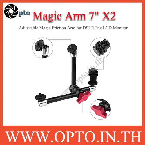 7inch X2 Adjustable Magic Friction Arm for DSLR Rig LCD Monitor LED ...