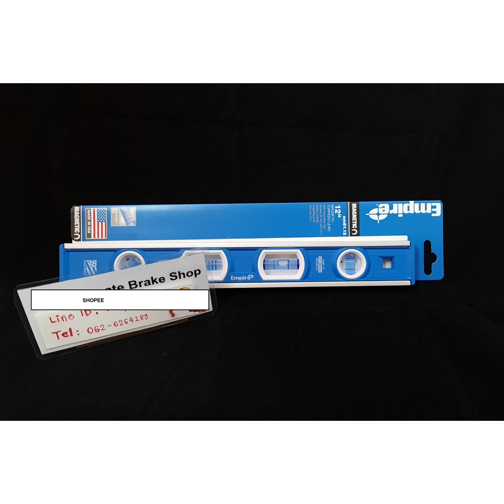 ระดับน้ำ EMPIRE มีแถบแม่เหล็ก 12" (EM81.12) | Shopee Thailand